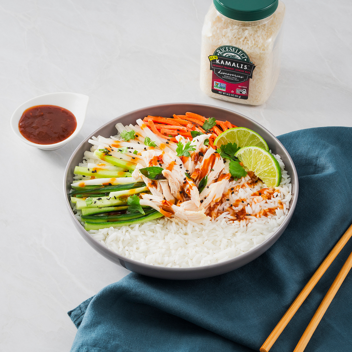 RiceSelect® | Jasmine Rice Bowl with Flavored Hoisin Sauce