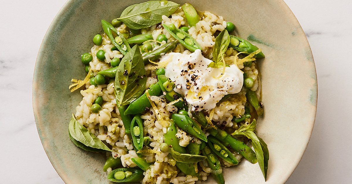 RiceSelect® | Spring Greens Risotto | Risotto Recipe | RiceSelect®