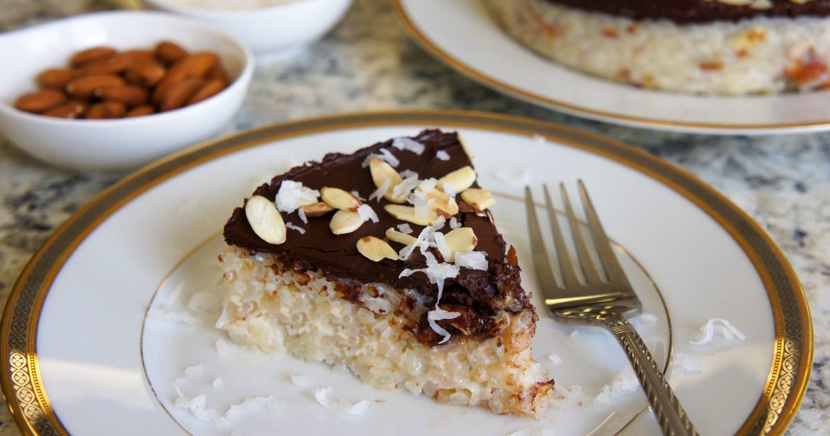 RiceSelect® | Almond Joy Rice Torte | Rice Torte Recipe | RiceSelect®
