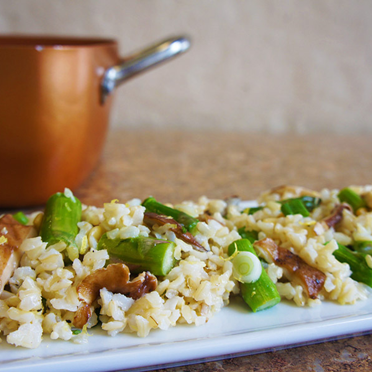RiceSelect® | Brown Rice & Shiitake Pilaf | Rice Pilaf Recipe